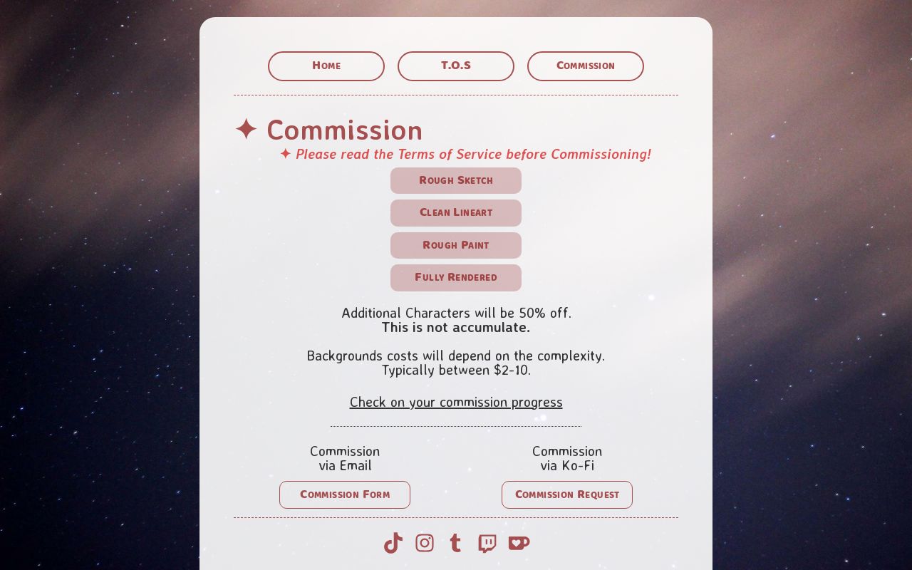 Azalea4u's Commission Info